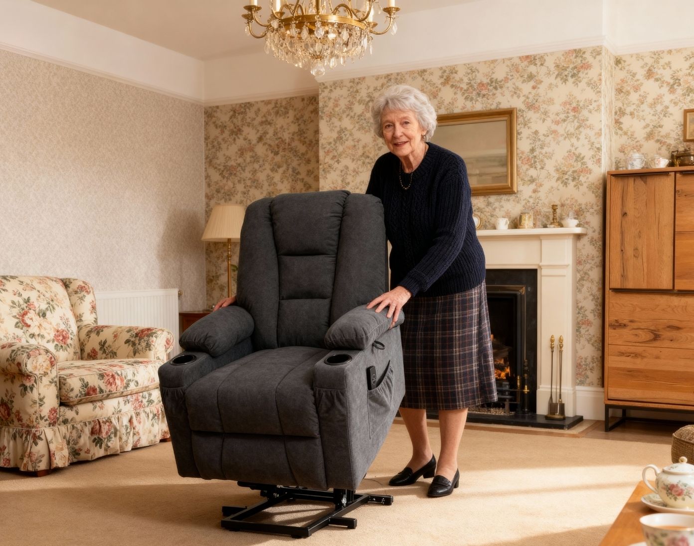 Ein Geschenk voller Fürsorge | Massagesessel & Aufstehsessel | Aosom